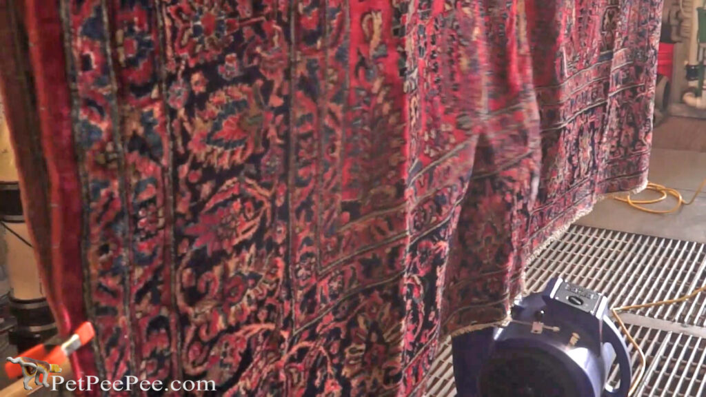 Never uses a Dust-buster to cleaning on Oriental rug